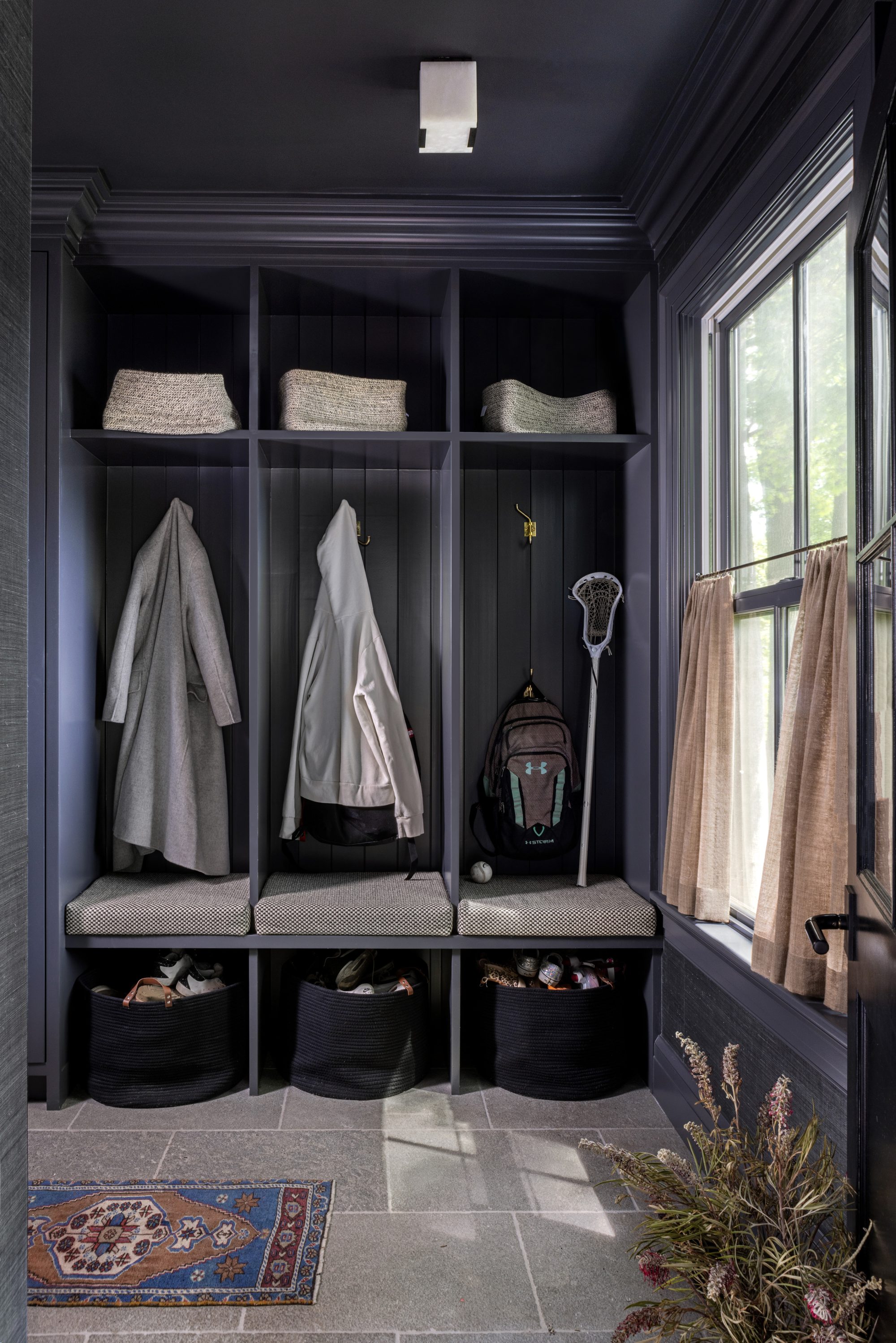 Moody Mudroom Design - Slocum Hall Design